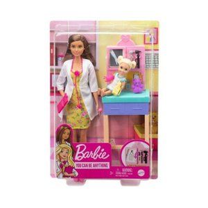 Barbie | Toys | Barbie Pediatrician Playset 2 Doctor Doll And Toddler ...